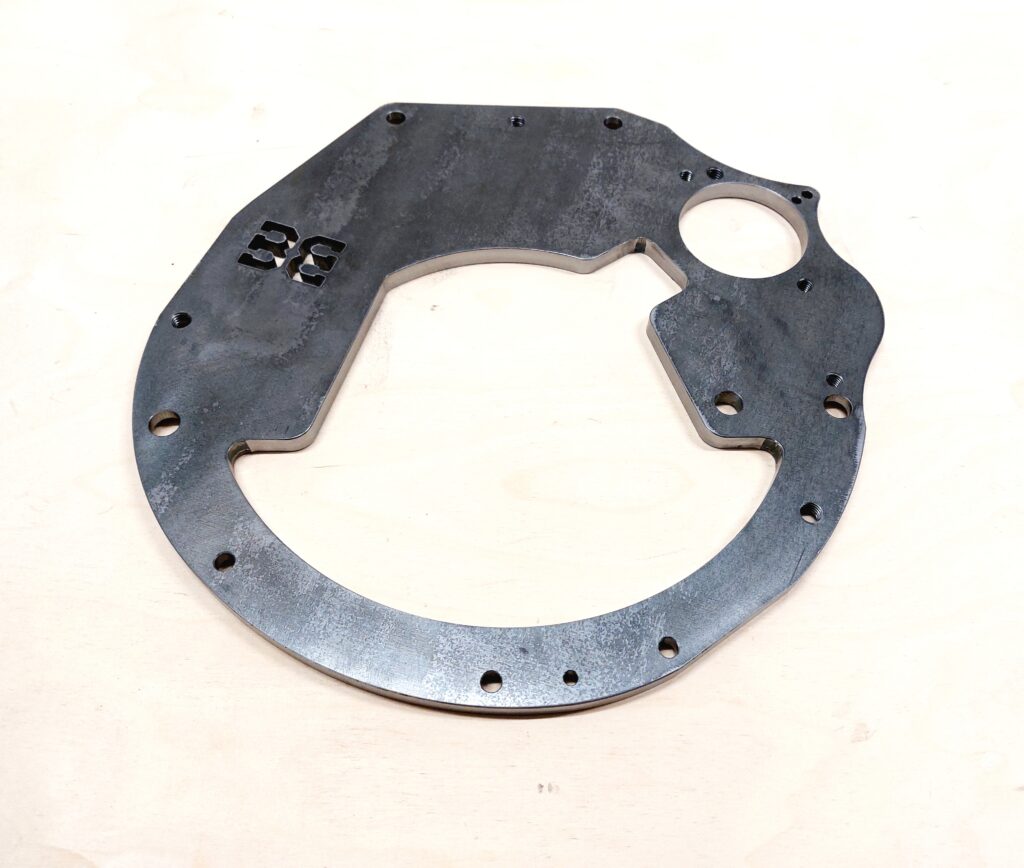 BMW M57 Wide Block to Mitsubishi L200 2.5TD 2006-2015 Adapter Plate CNC ...