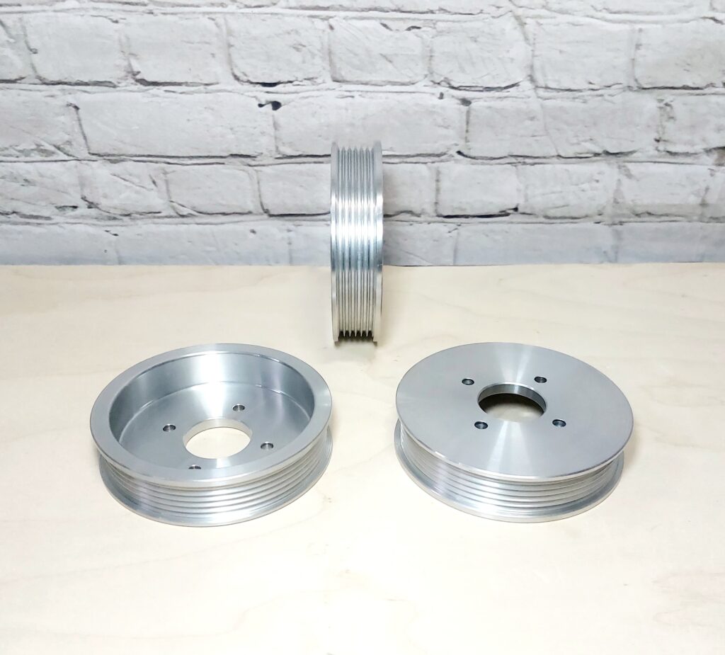 OM606 Water Pump Pulley CNC – Borowski Engineering